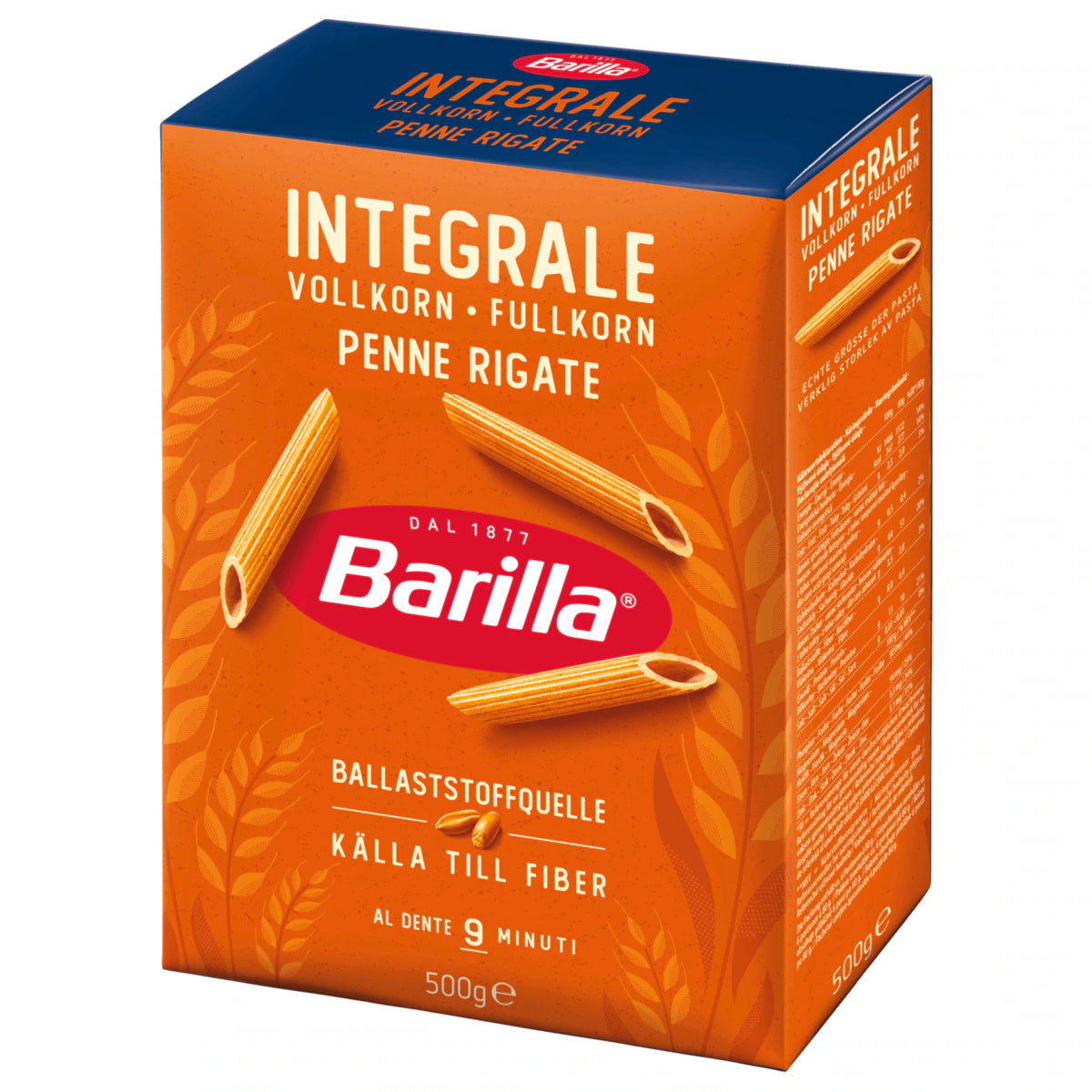Barilla Integrale Penne Rigate - 500 g – Taste Matters Company Limited