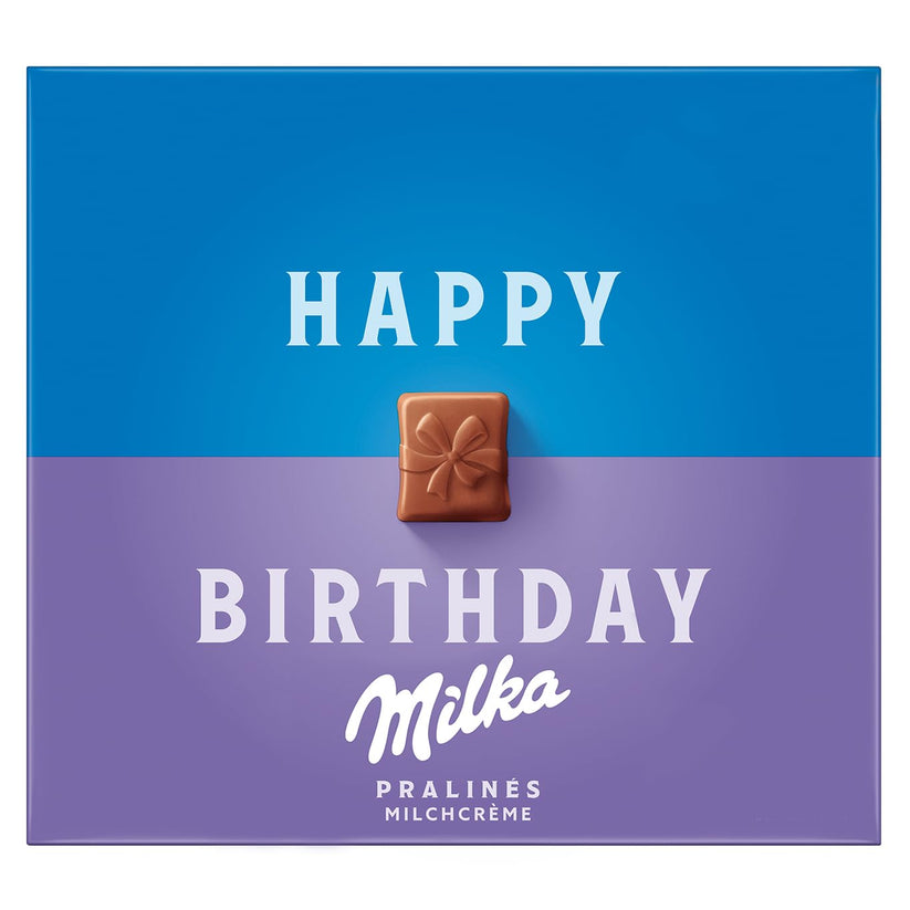 Milka Happy Birthday Pralinés - 110 g – Taste Matters Company Limited