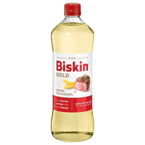 Biskin Pure Vegetable Oil Gold - 750 ml – Taste Matters Company Limited
