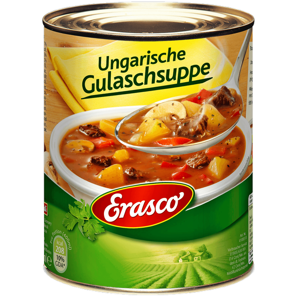 Erasco 匈牙利牛肉湯 - 800 ml – Taste Matters Company Limited