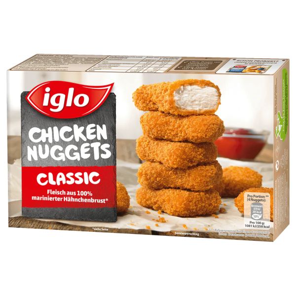 Iglo 炸雞塊 - 250 g – Taste Matters Company Limited