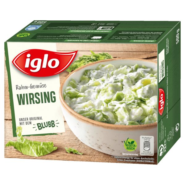 Iglo Creamed Savoy - 500 g – Taste Matters Company Limited