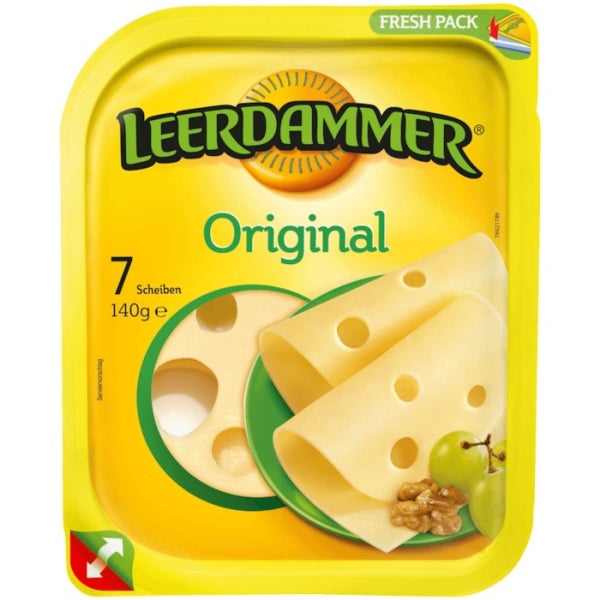 Leerdammer Original sliced - 140 g – Taste Matters Company Limited