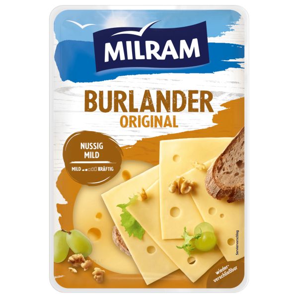 Milram Burlander Cheese sliced - 150 g – Taste Matters Company Limited