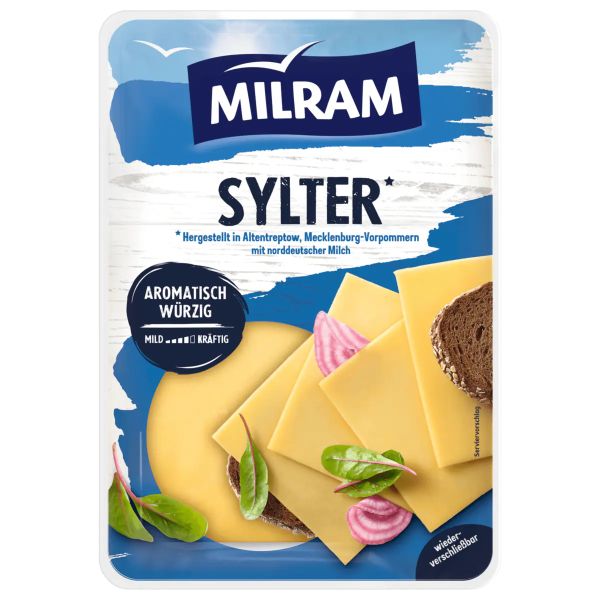 Milram Sylter Cheese sliced - 150 g – Taste Matters Company Limited