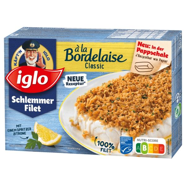 Iglo Fish Filet Bordelaise - 380 g – Taste Matters Company Limited